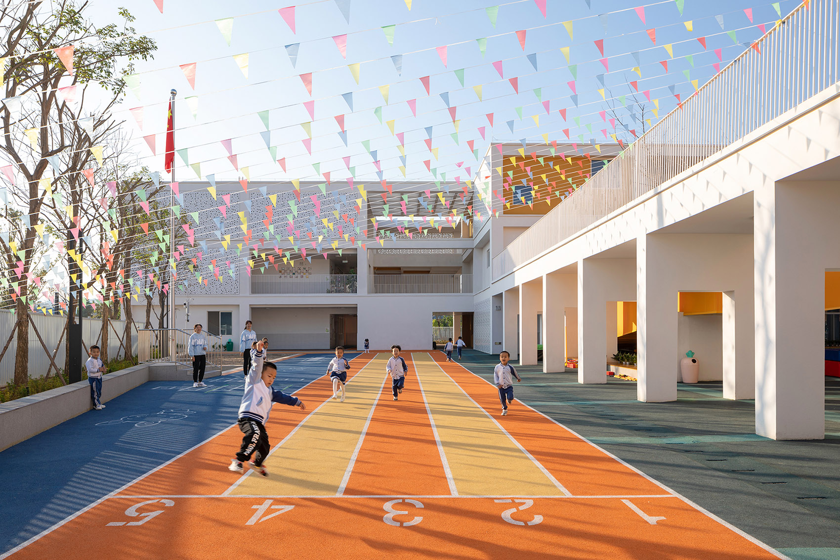 The Little Phoenix Kindergarten in Simao District, Pu’er City by Tao Zhi Studio, Architectural ...