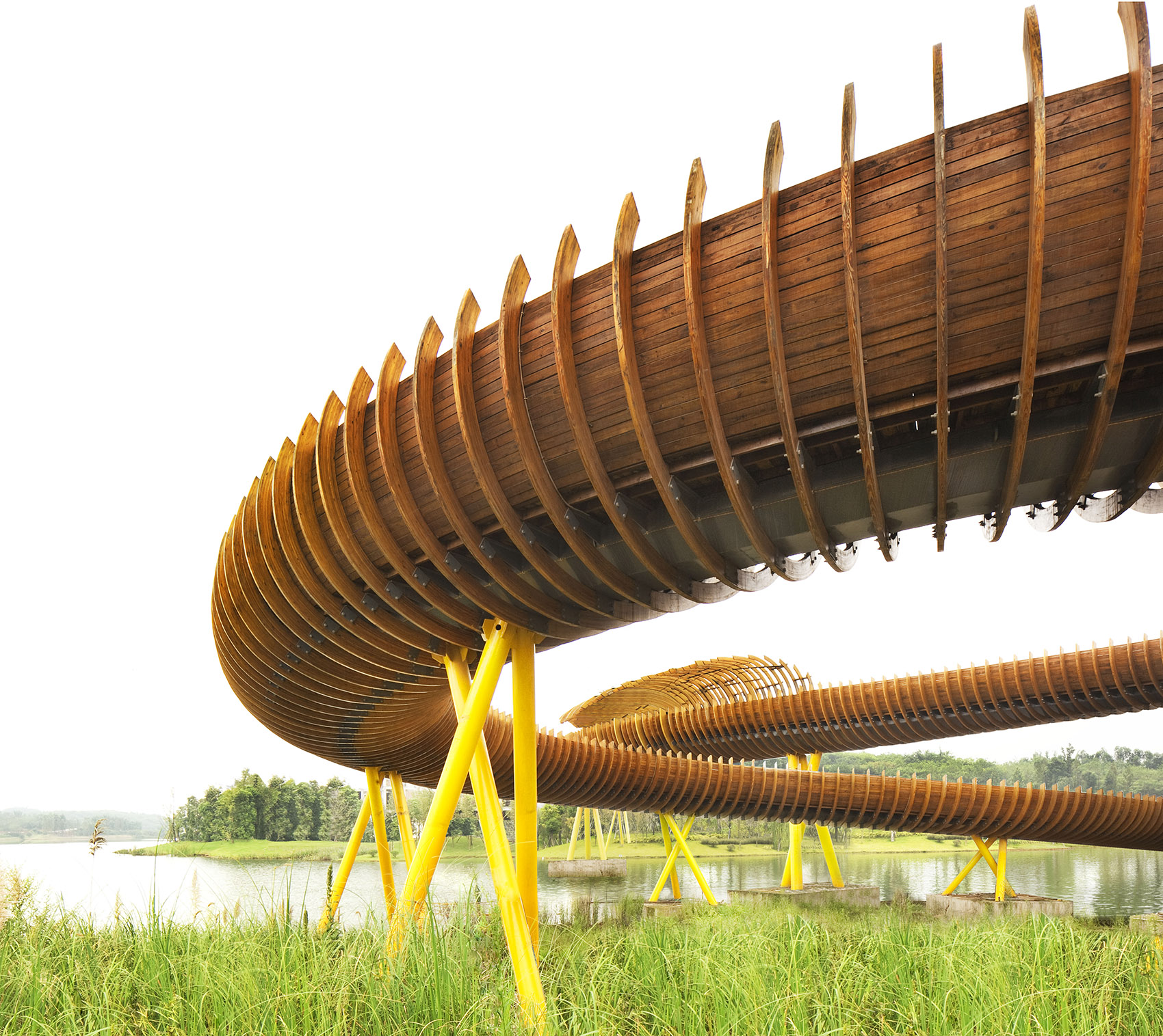 LUXELAKE PEDESTRIAN BRIDGE by LOOK Architects Pte Ltd - 谷德设计网