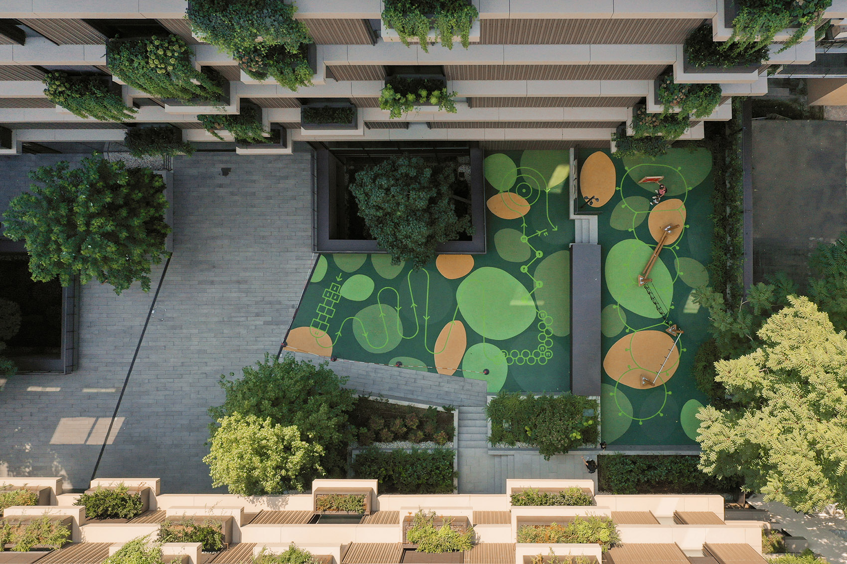 Residential Block Park Kneževa by 3LHD - 谷德设计网