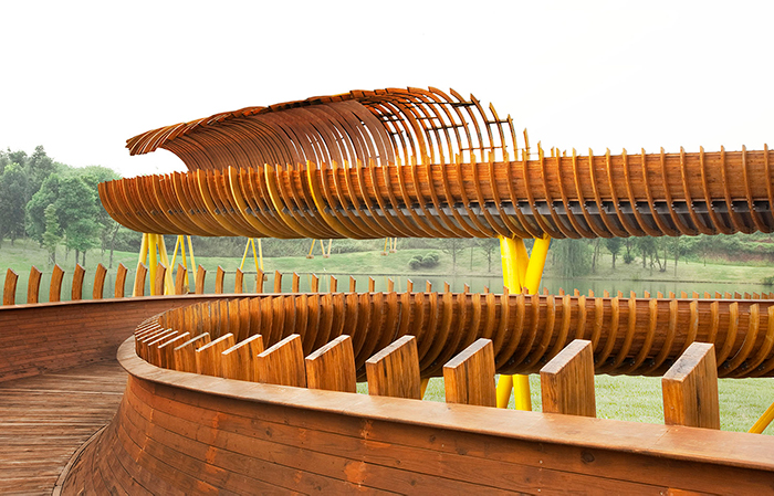 LUXELAKE PEDESTRIAN BRIDGE by LOOK Architects Pte Ltd - 谷德设计网