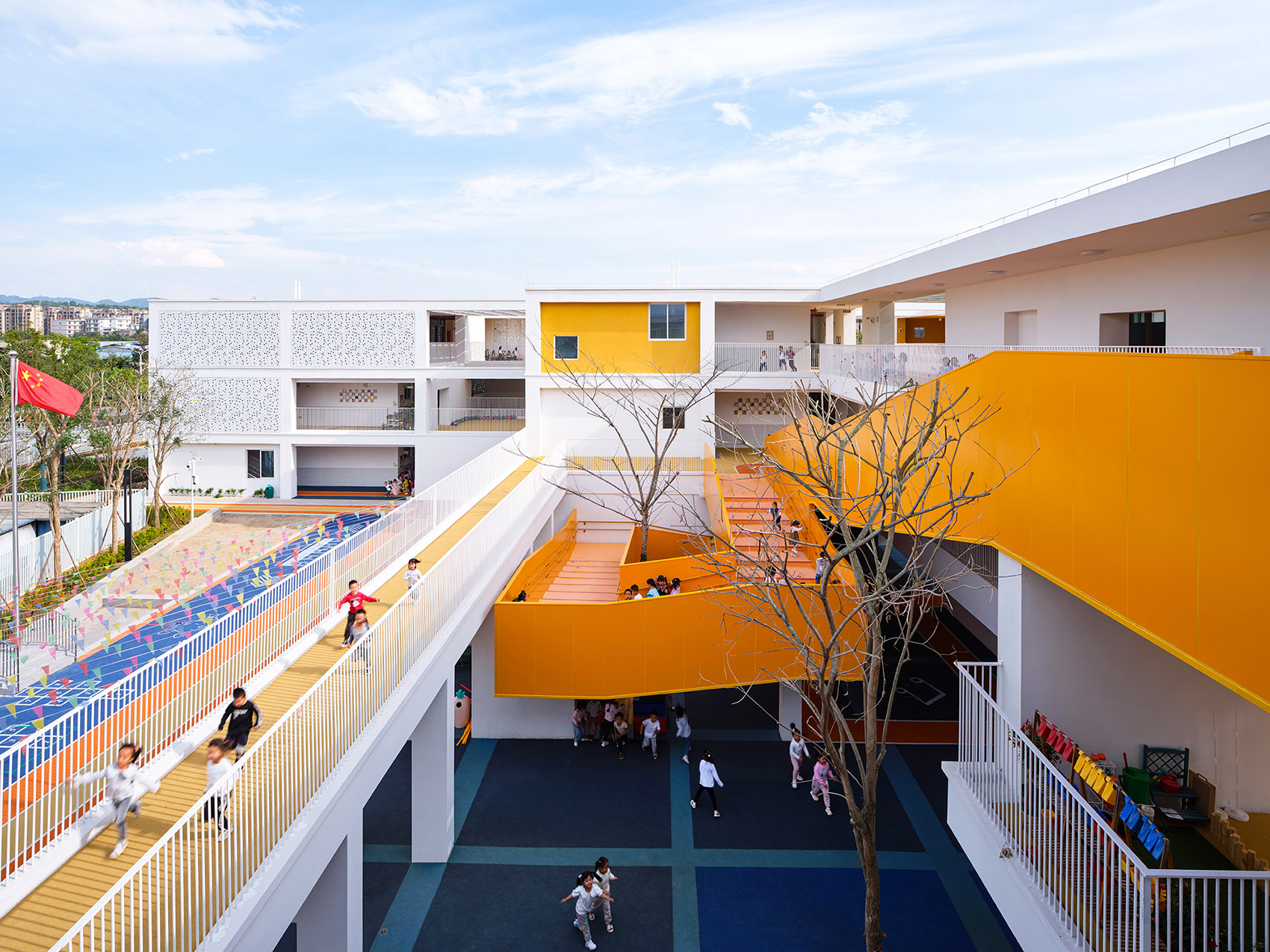 The Little Phoenix Kindergarten in Simao District, Pu’er City by Tao ...