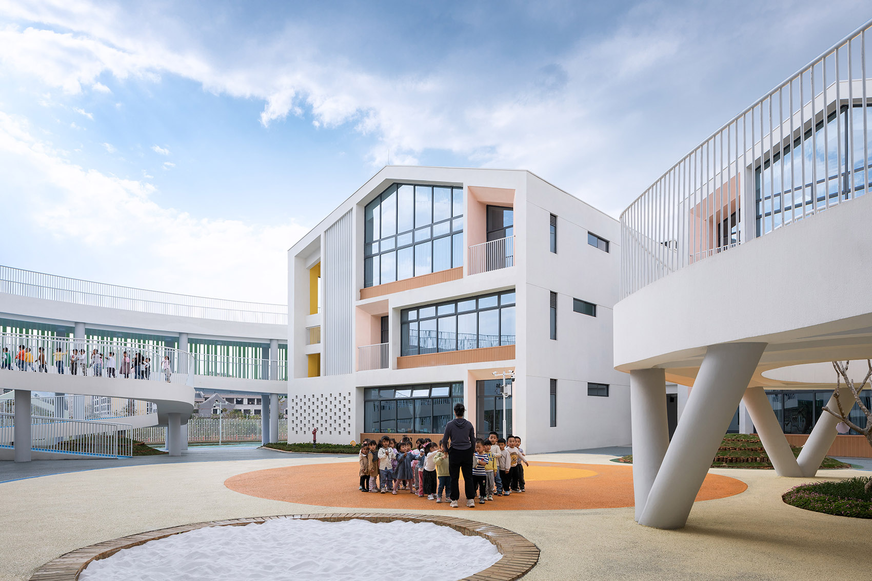 The southern branch of the Simao District Kindergarten by Tao Zhi Studio, Architectural Design ...