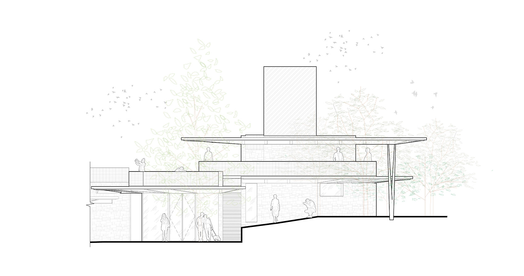 Design of the secondary station and surrounding landscape for the Xili ...