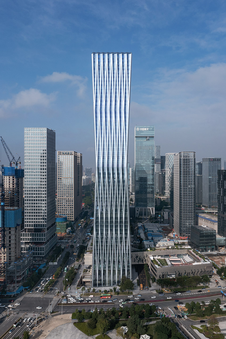 Shenzhen Capital Plaza, China by CCDI GROUP 21 Design Studio - 谷德设计网