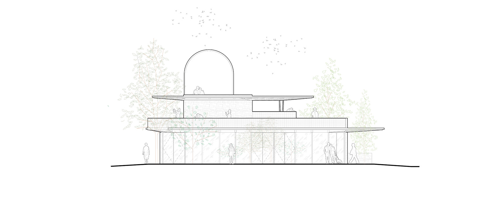 Design of the secondary station and surrounding landscape for the Xili ...