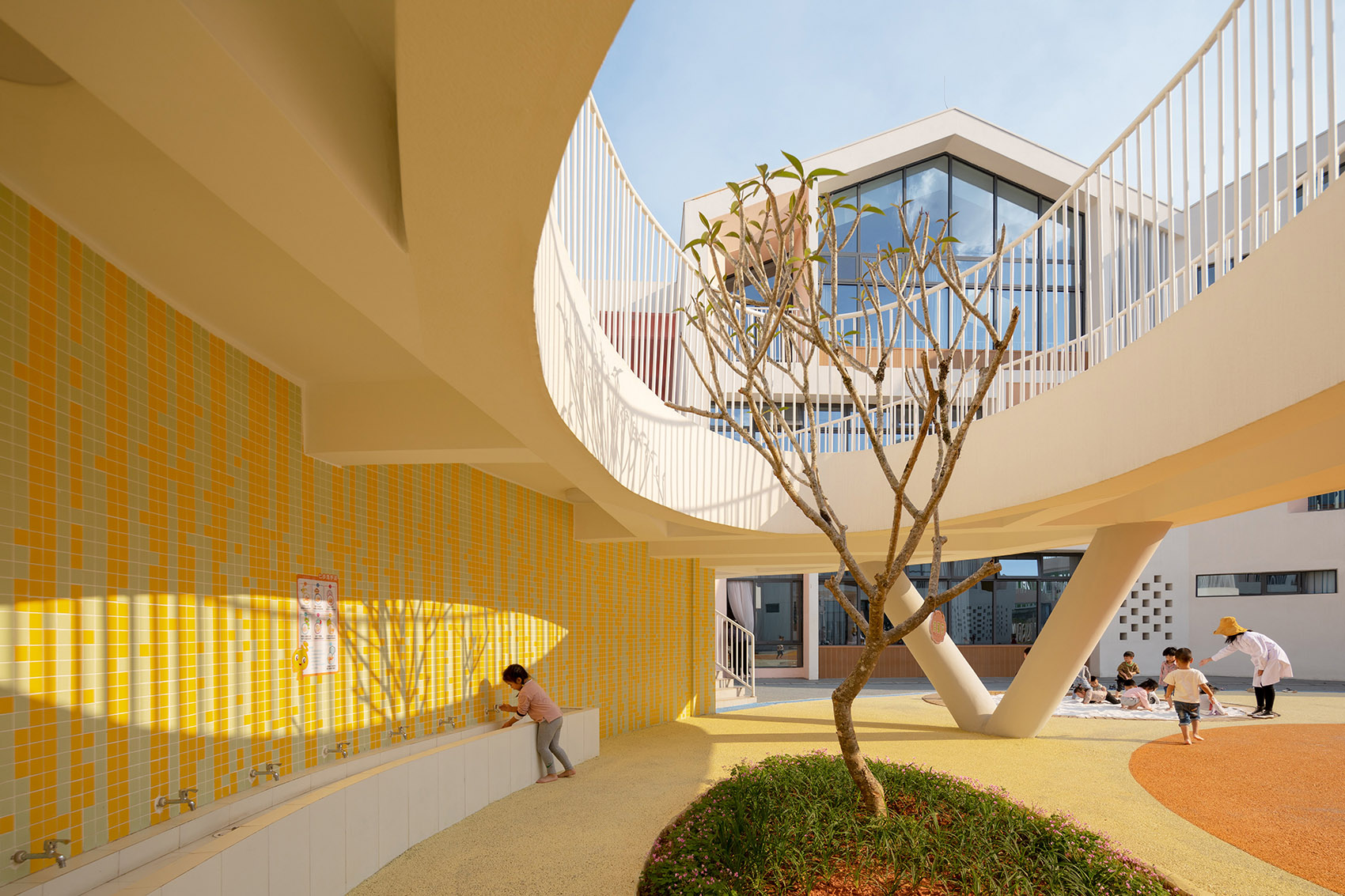 The southern branch of the Simao District Kindergarten by Tao Zhi ...