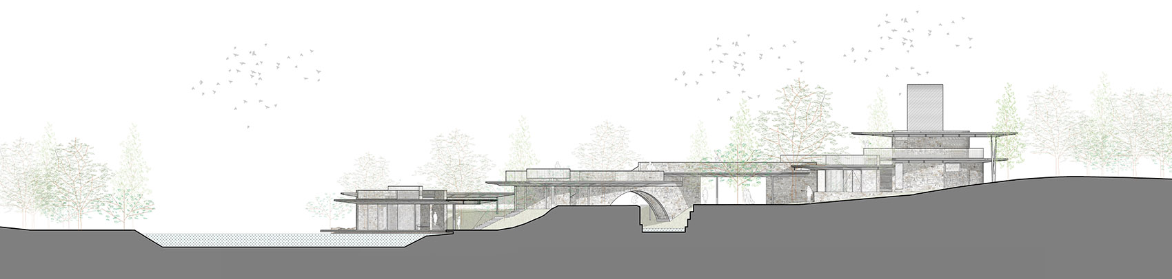 Design of the secondary station and surrounding landscape for the Xili ...
