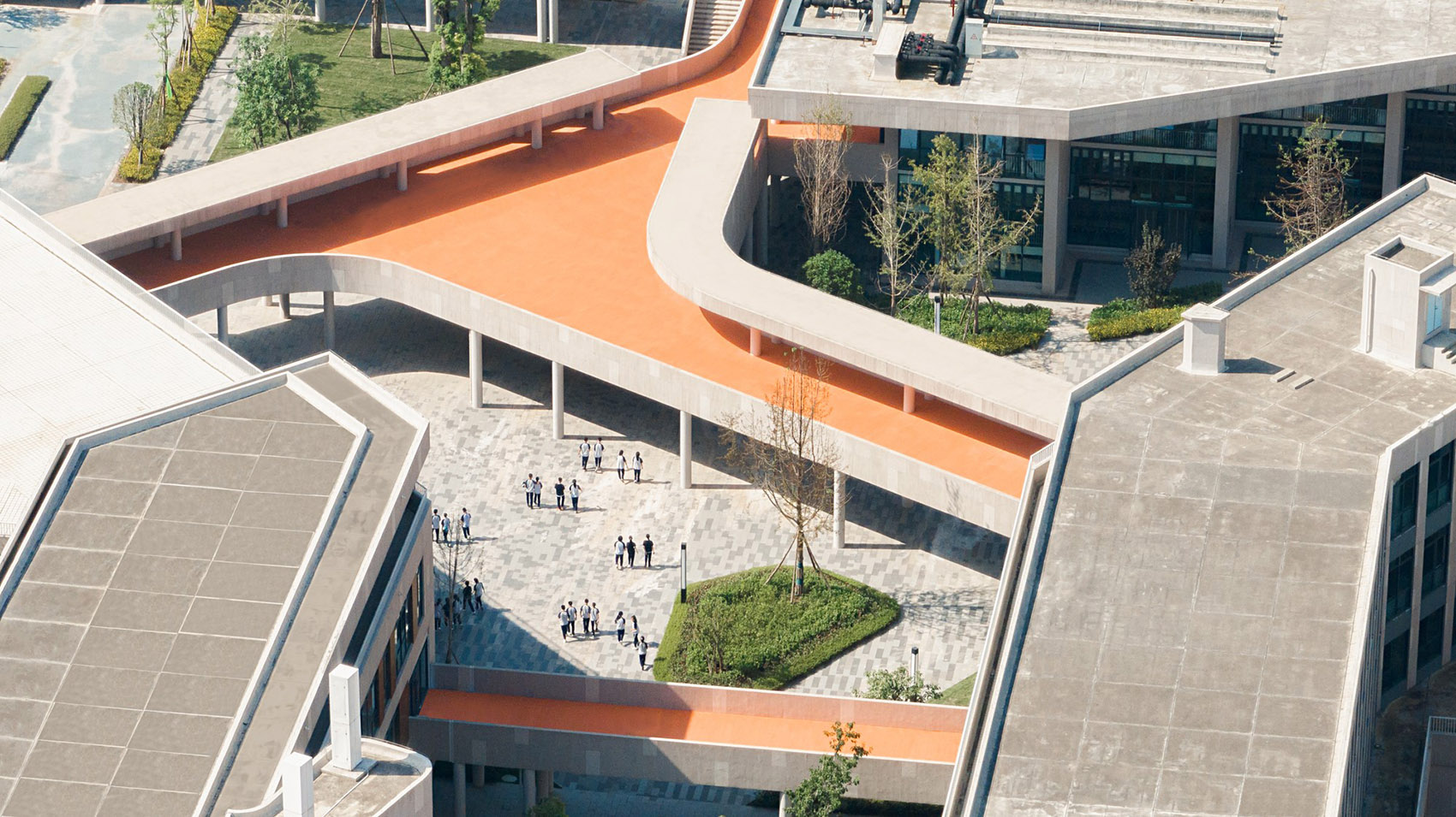 Renshou Campus of Chengdu Foreign Language School by Rong Zhaohui ...