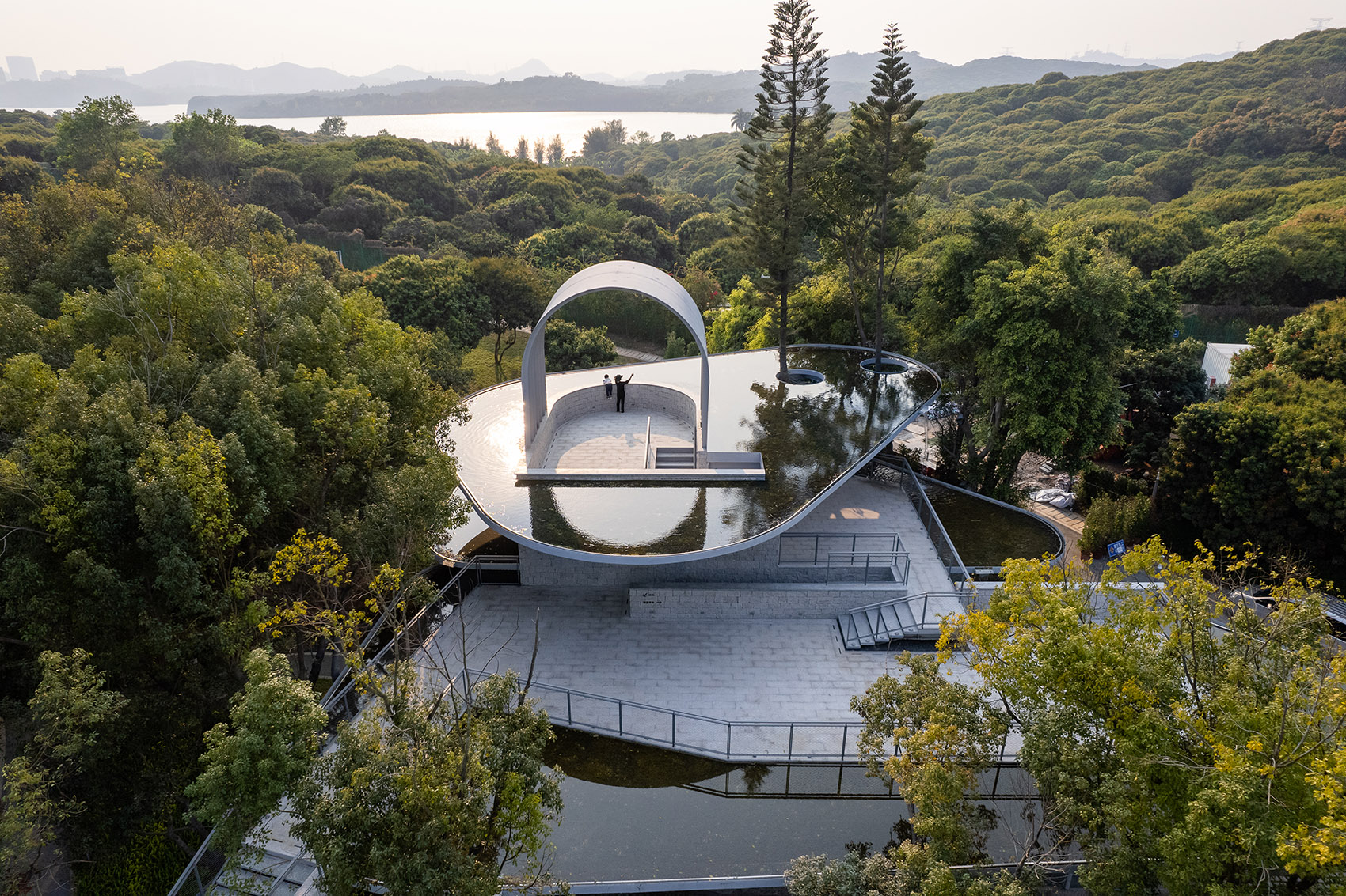 Design of the secondary station and surrounding landscape for the Xili ...