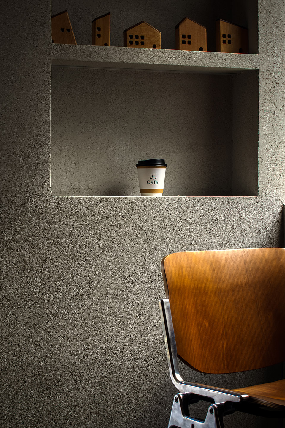 Vertical coffee shop by Nine Pick Design - 谷德设计网