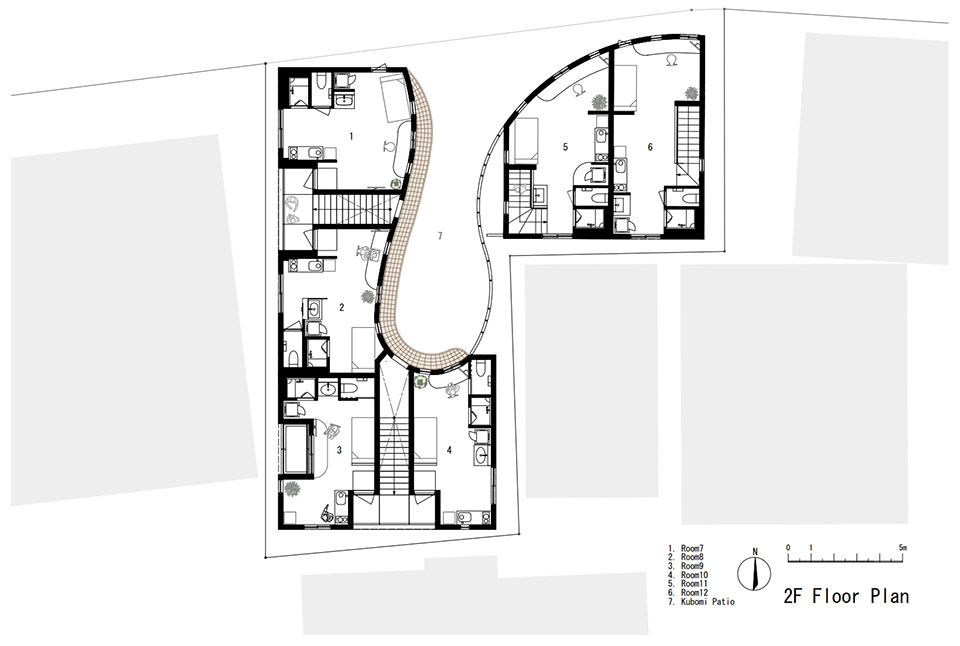Kubomi Apartments by Organic Design Inc. - 谷德设计网