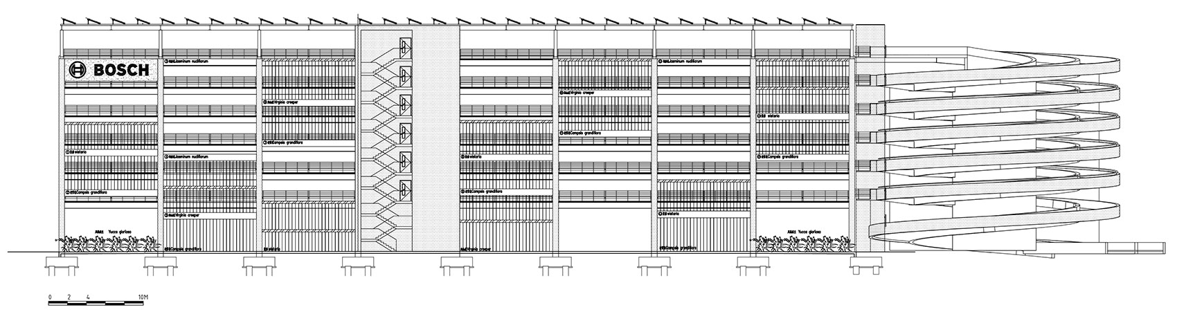 BOSCH Szh215 Parking House Design (Phase I) by ARTS Group Co., Ltd. - 谷德设计网