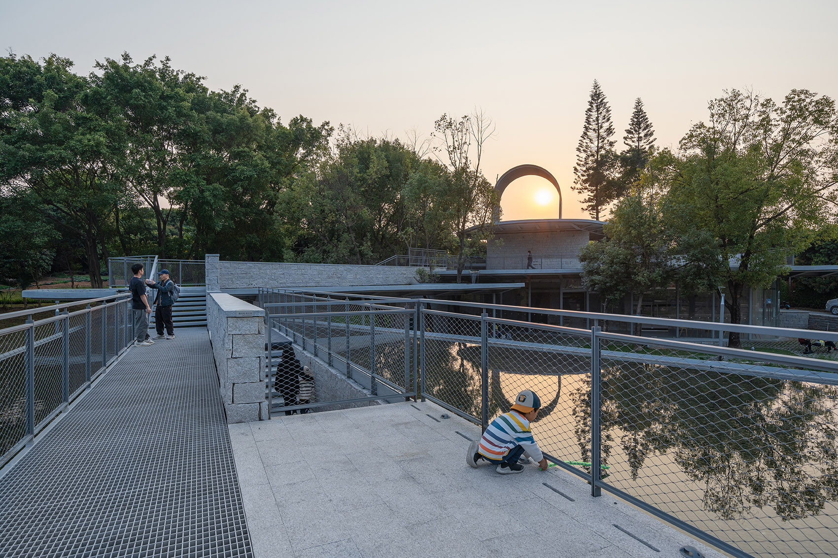 Design of the secondary station and surrounding landscape for the Xili ...