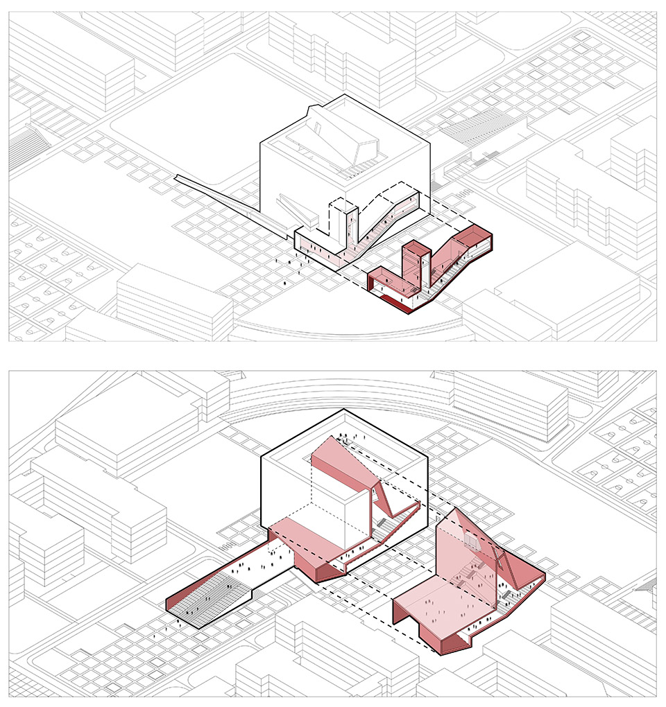 Luohe Food Vocational College Library Information Comprehensive Building, China by Architectural ...
