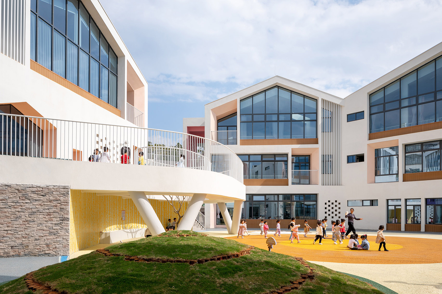 The southern branch of the Simao District Kindergarten by Tao Zhi ...