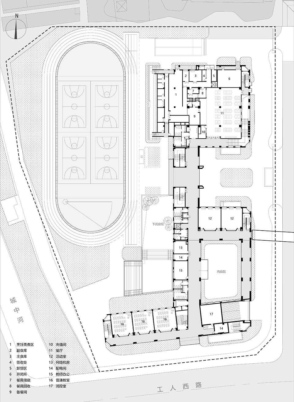 Yiwu Xiuhu Primary School expansion project, China by JIUMI Design - 谷德设计网