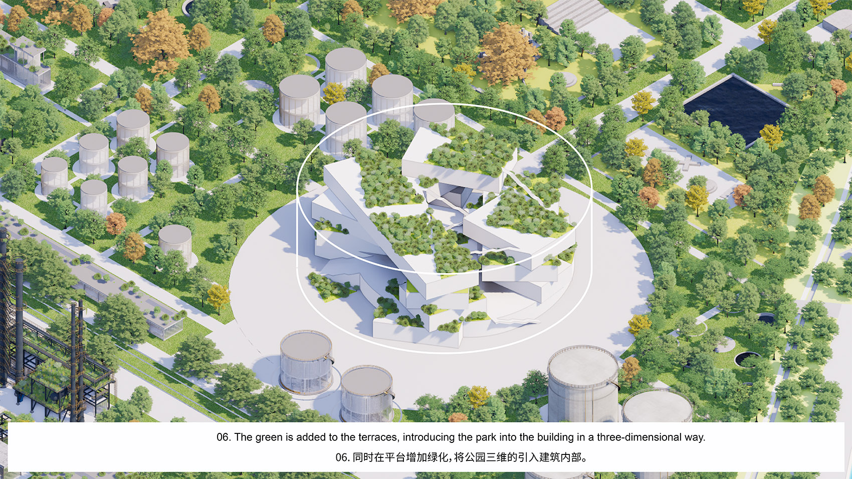 MVRDV transforms Hangzhou Oil Refinery Factory - 谷德设计网