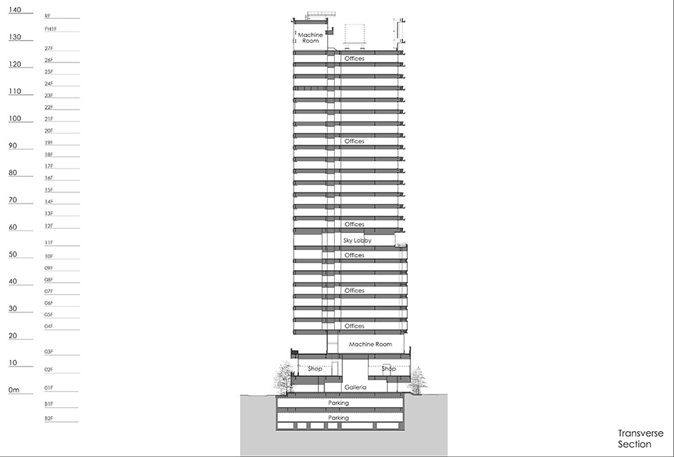 Hibiya Fort Tower by Nikken Sekkei Ltd - 谷德设计网
