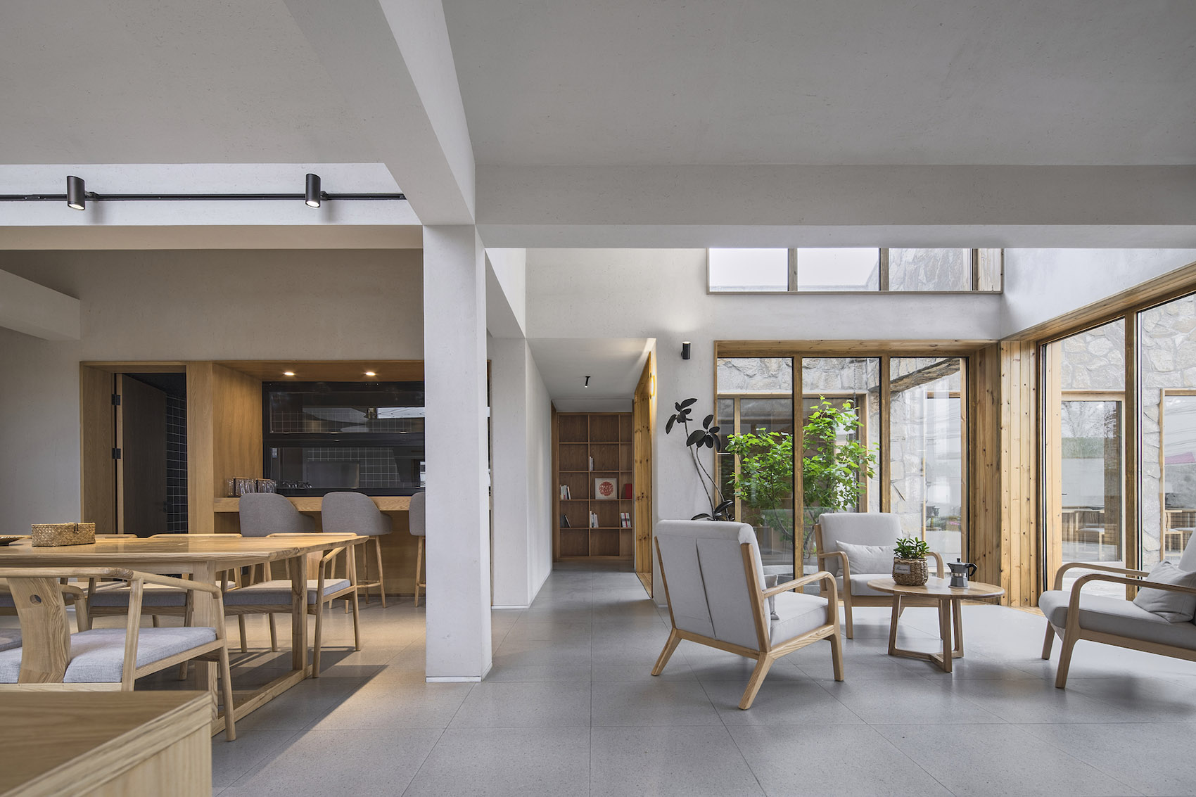 Folding Roof Courtyard, China by MAT Office - 谷德设计网