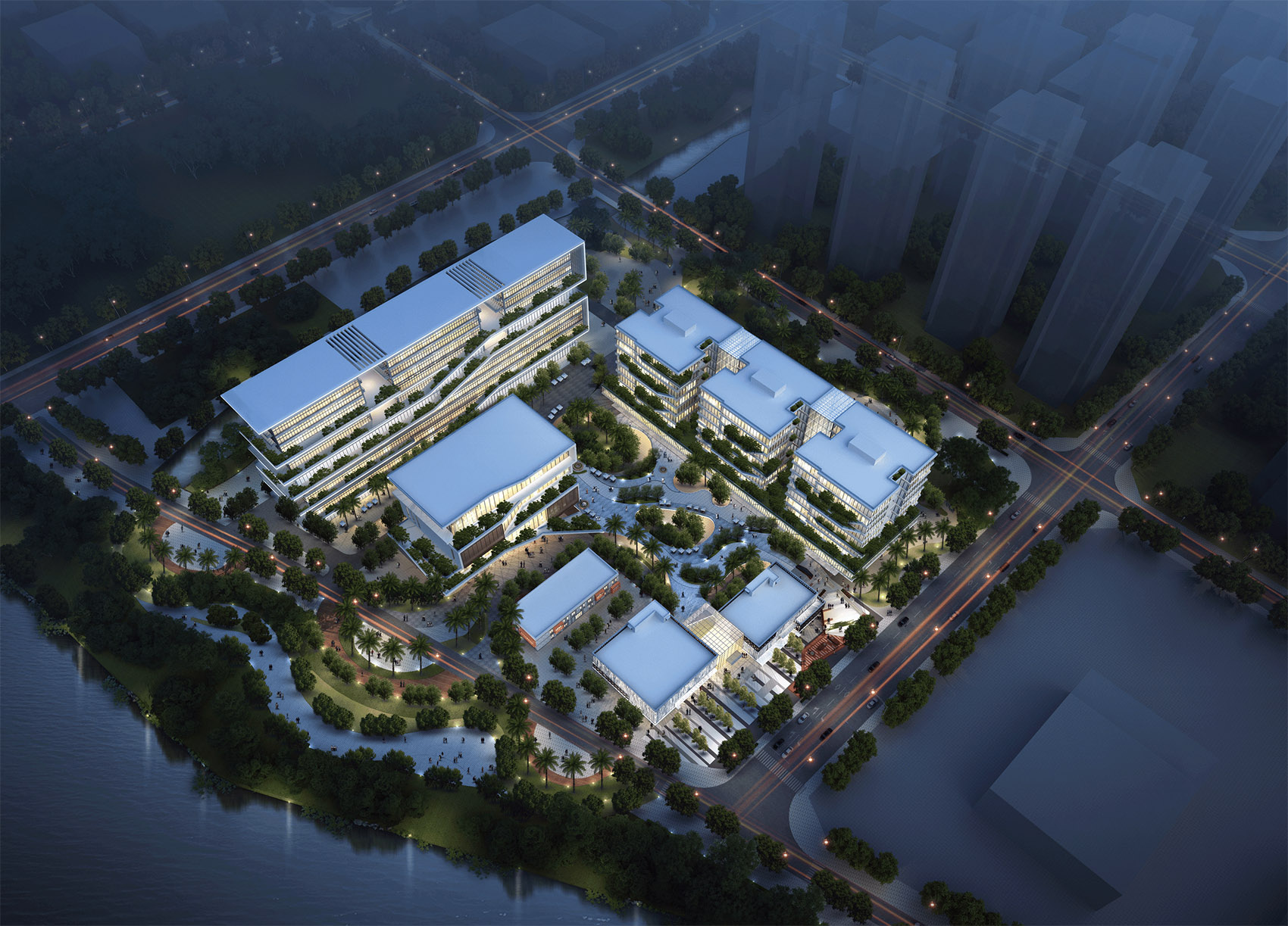 No.5 Research Building of Dongguan Shuixiang Science and Technology ...