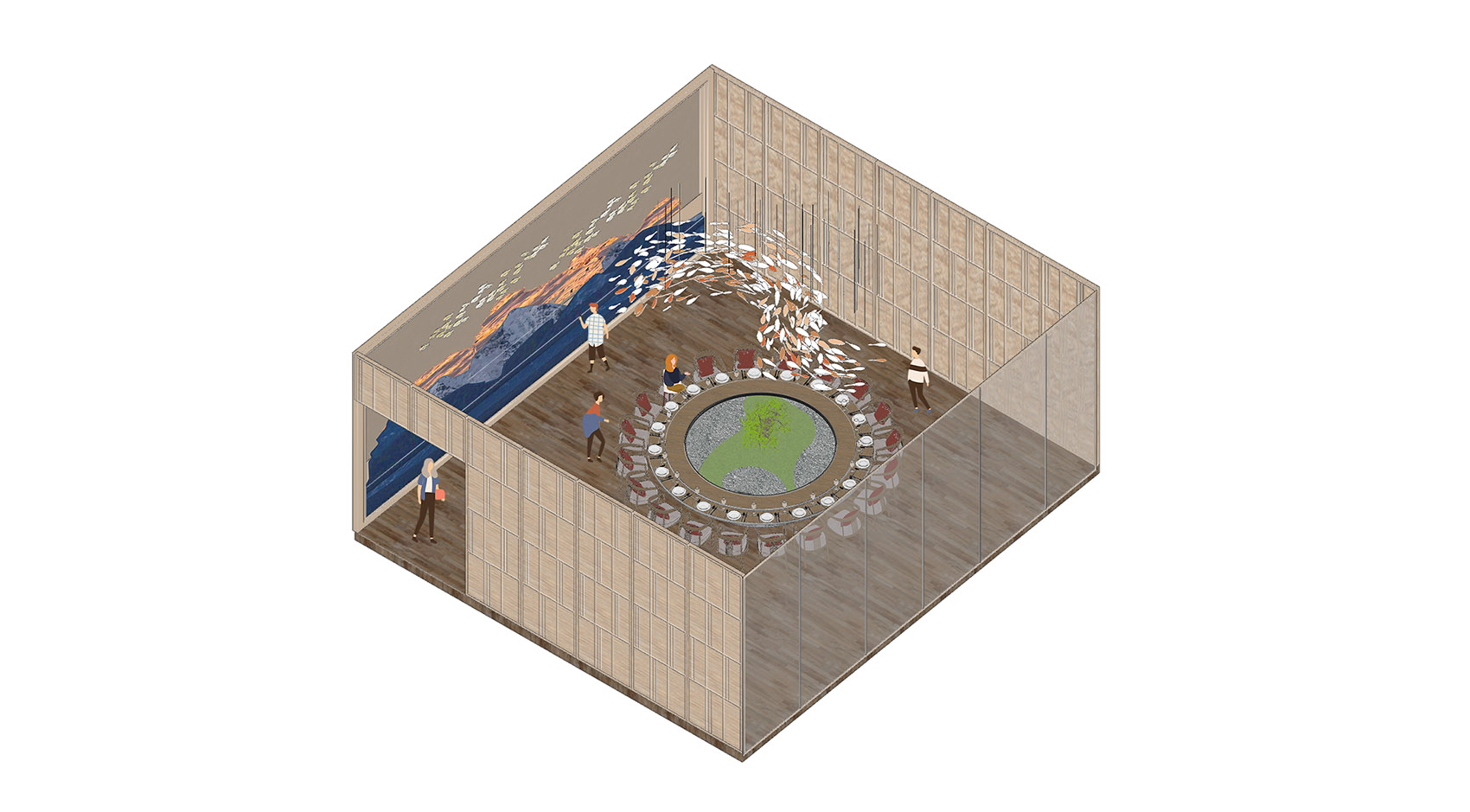 Wan ‘an Shikoutang Fish Culture Center by Oumoumou Studio, SJTU - 谷德设计网