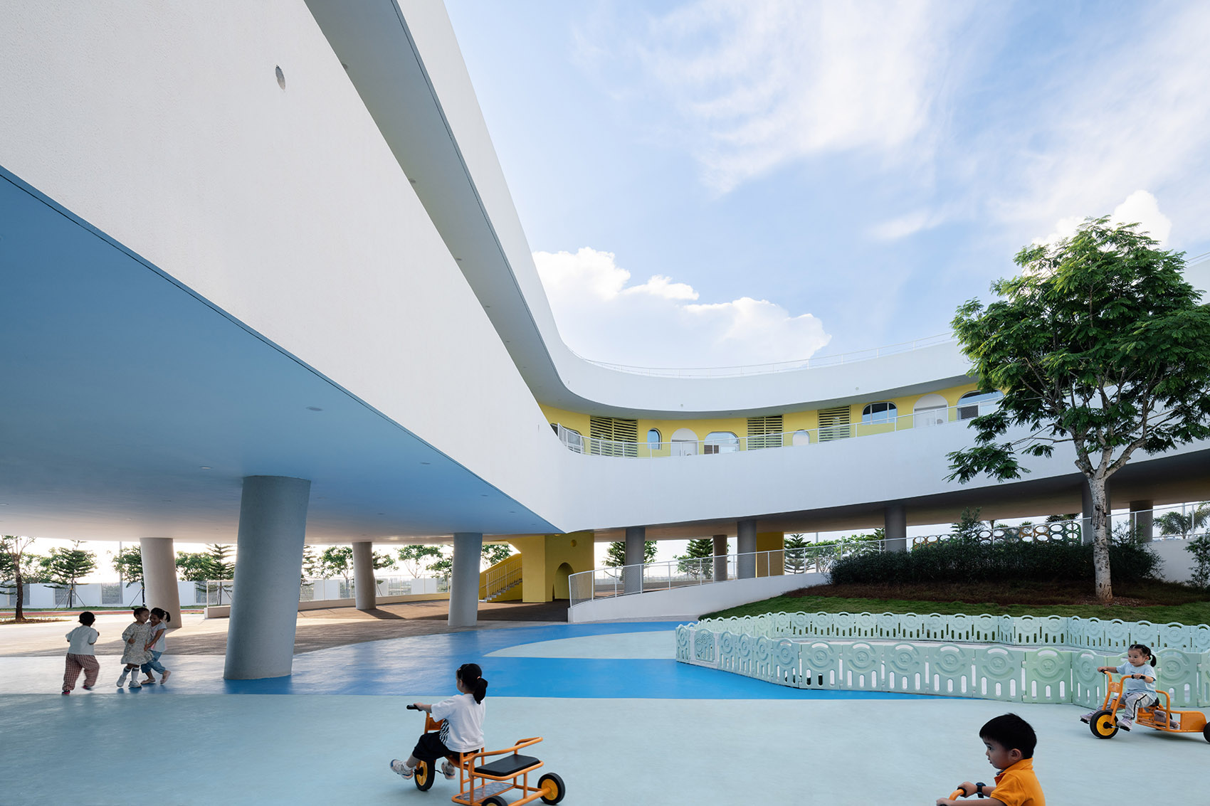 Haikou Jiangdong Huandao Experimental School by TAO - 谷德设计网