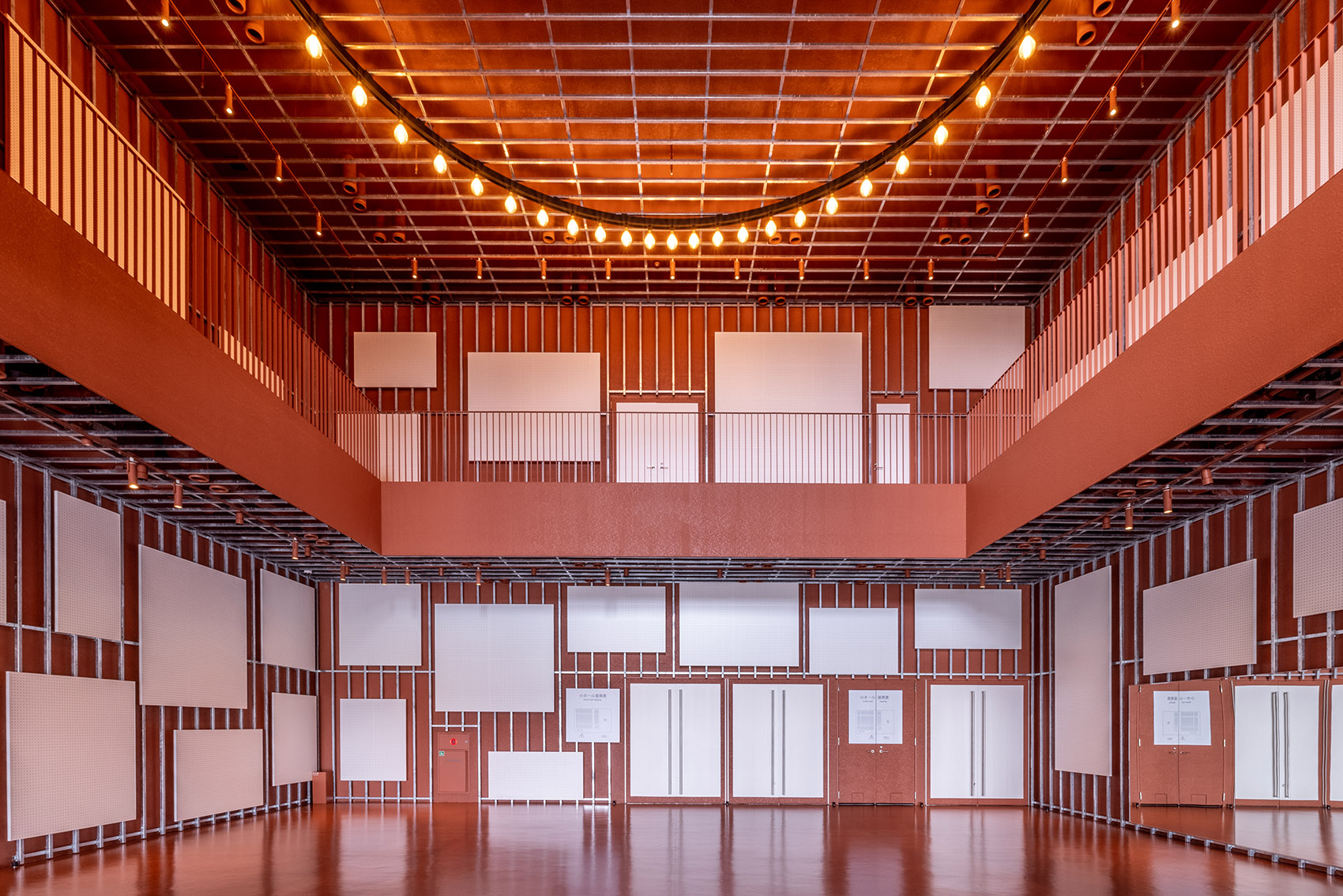 MARUHONmakiart terrace (Ishinomaki Cultural Center) by Sou Fujimoto ...