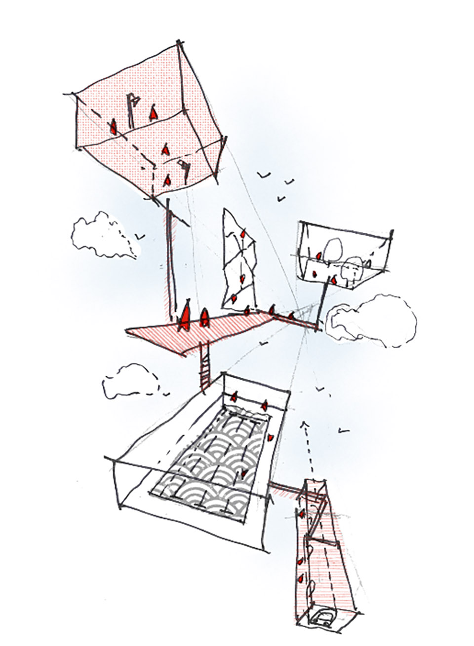 AD: HANGZHOU VANKE SKY CITY SPORTS CENTER / MDO - 谷德设计网