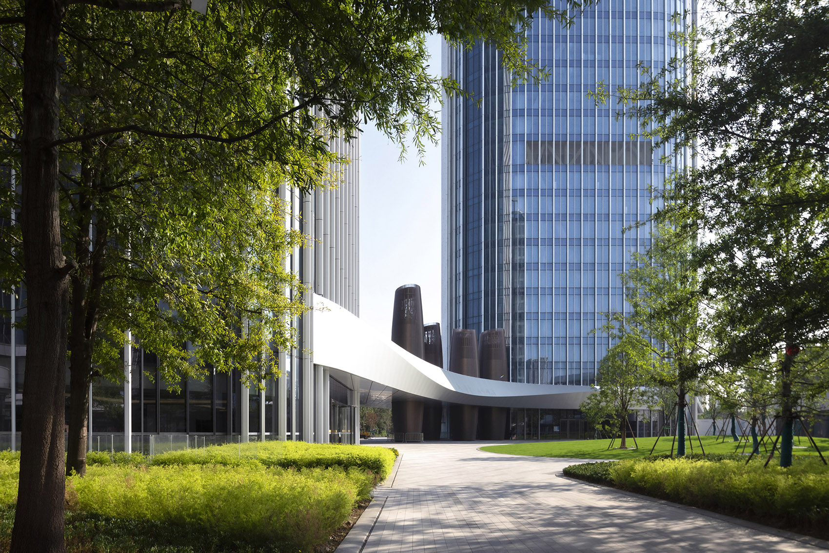 Hangzhou Shimao Wisdom Tower Super High-rise Urban Complex by Atelier ...