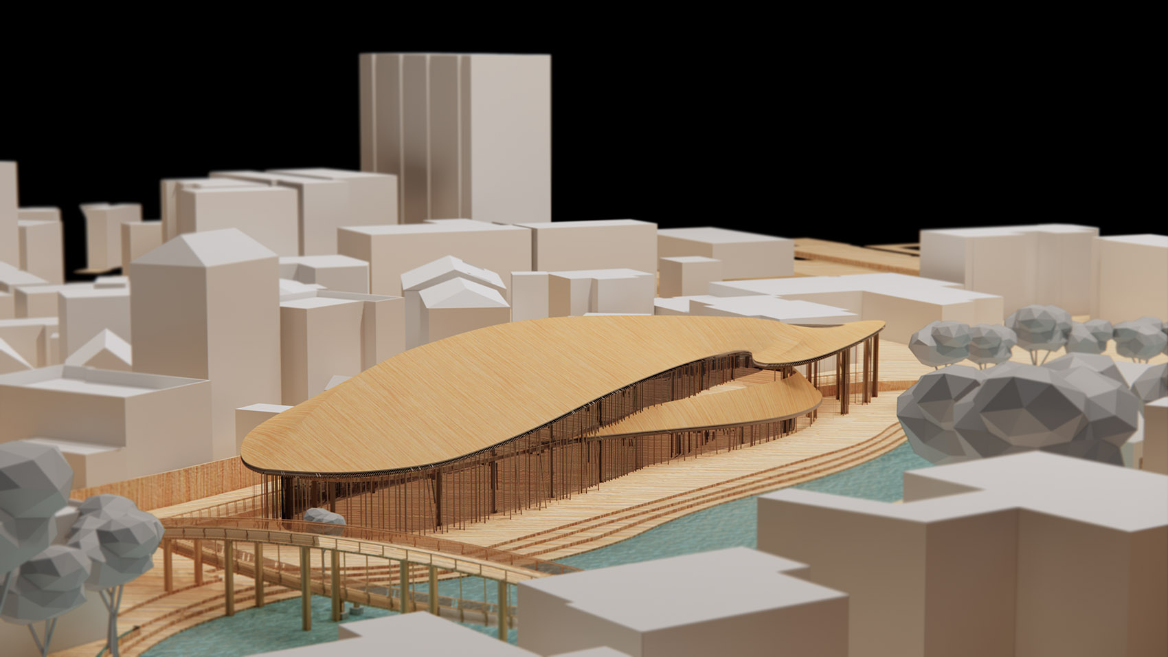 Wan ‘an Shikoutang Fish Culture Center by Oumoumou Studio, SJTU - 谷德设计网