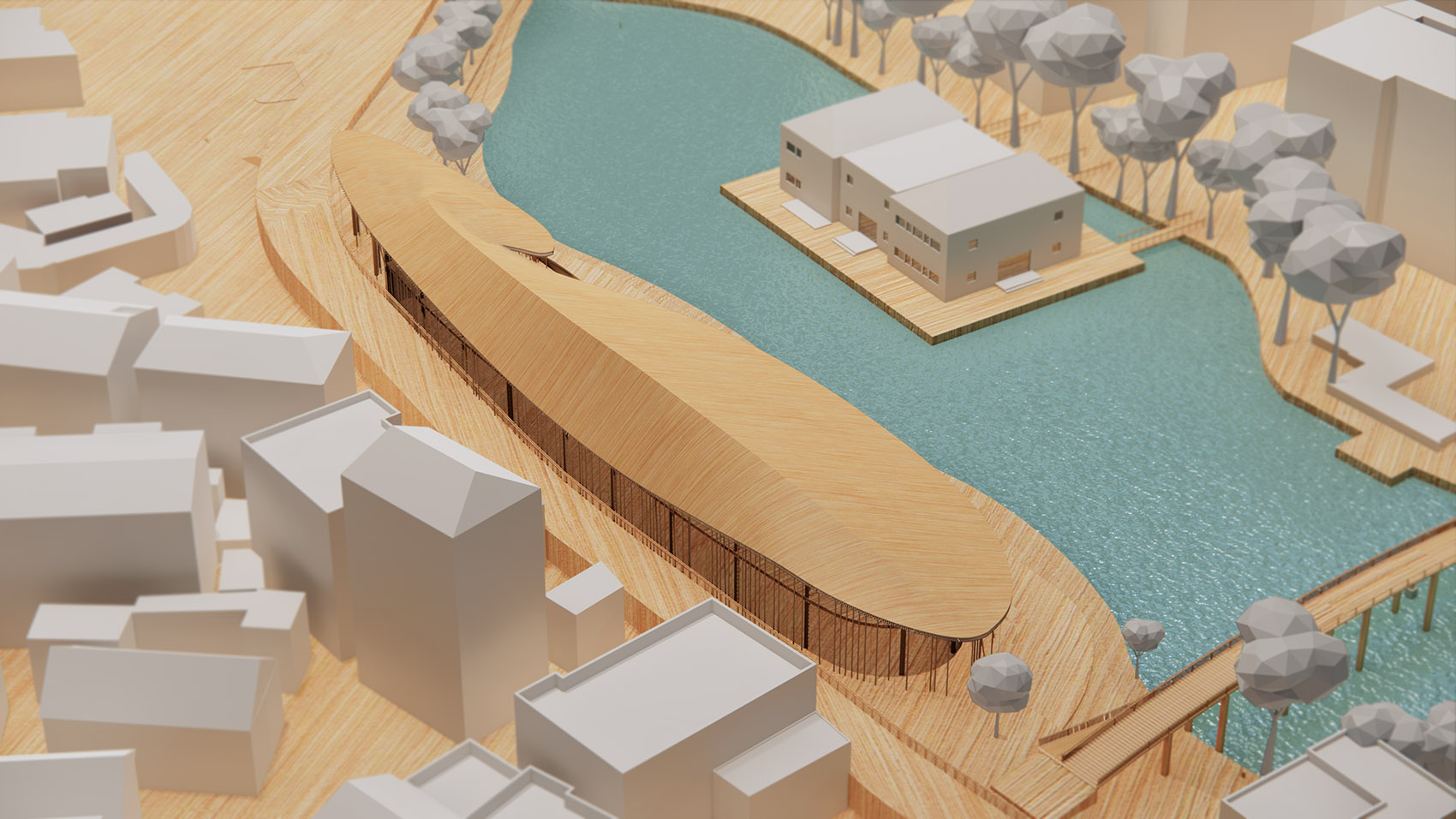 Wan ‘an Shikoutang Fish Culture Center by Oumoumou Studio, SJTU - 谷德设计网