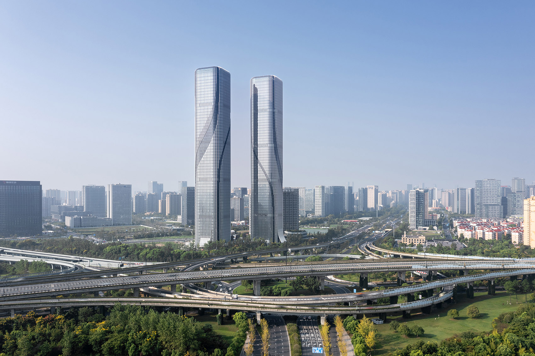 Hangzhou Shimao Wisdom Tower Super High-rise Urban Complex by Atelier ...