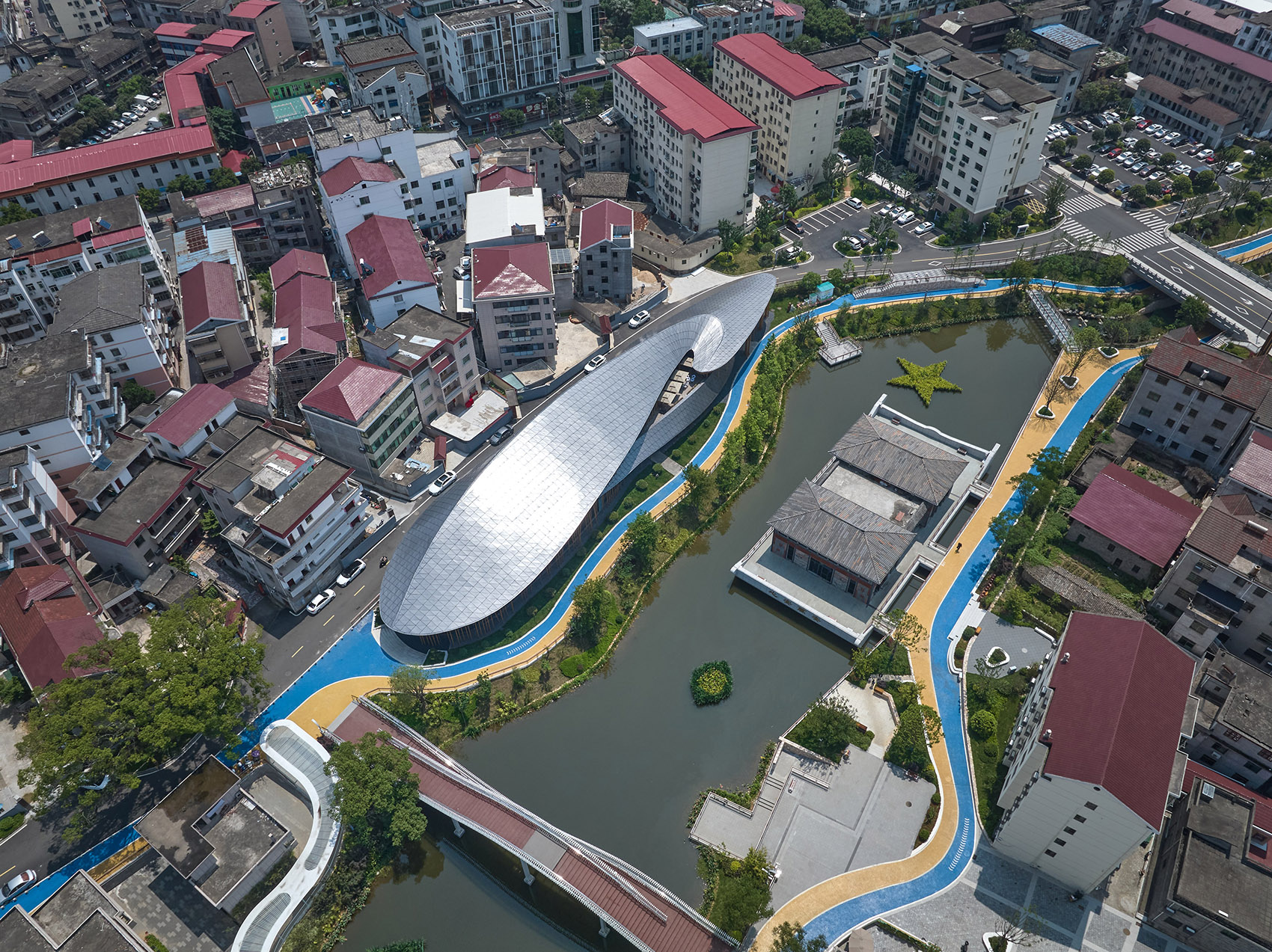 Wan ‘an Shikoutang Fish Culture Center by Oumoumou Studio, SJTU - 谷德设计网
