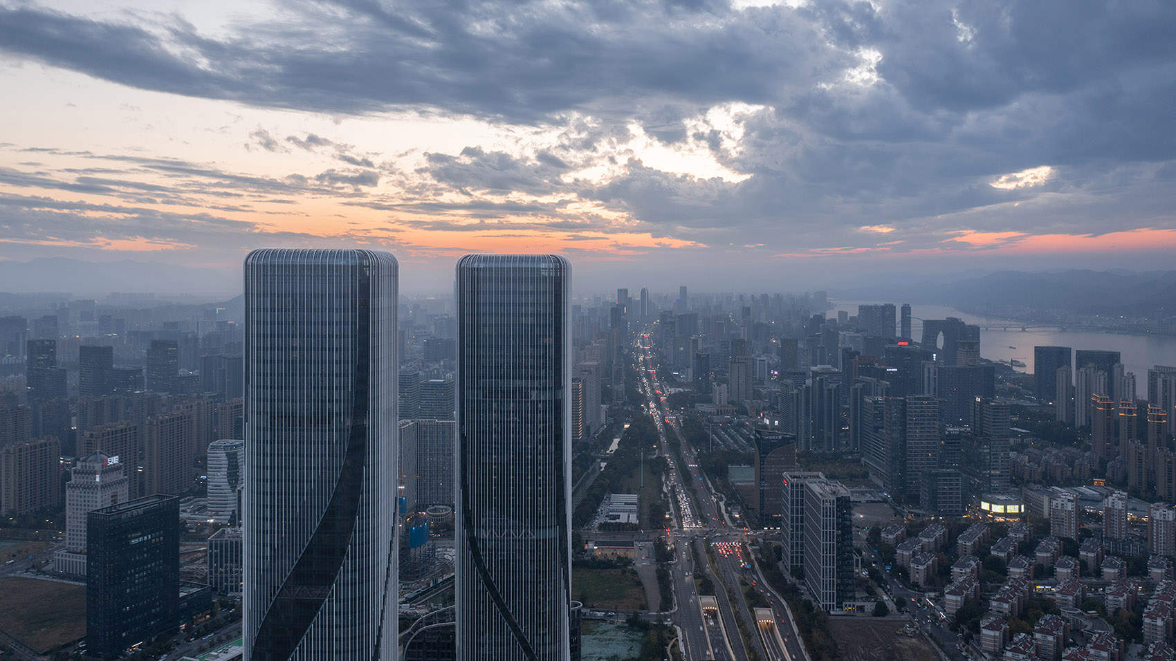 Hangzhou Shimao Wisdom Tower Super High-rise Urban Complex by Atelier ...