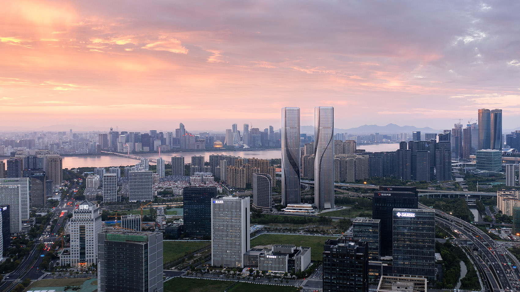 Hangzhou Shimao Wisdom Tower Super High-rise Urban Complex by Atelier ...