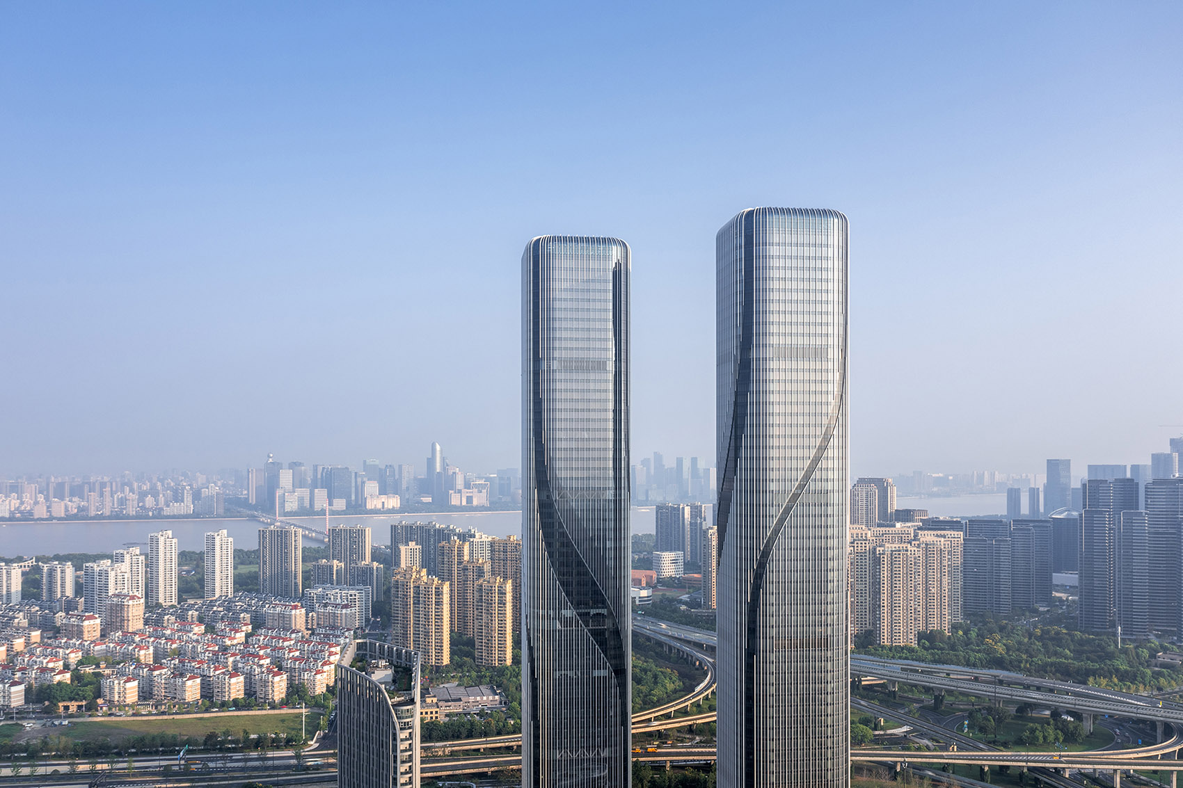 Hangzhou Shimao Wisdom Tower Super High-rise Urban Complex by Atelier ...