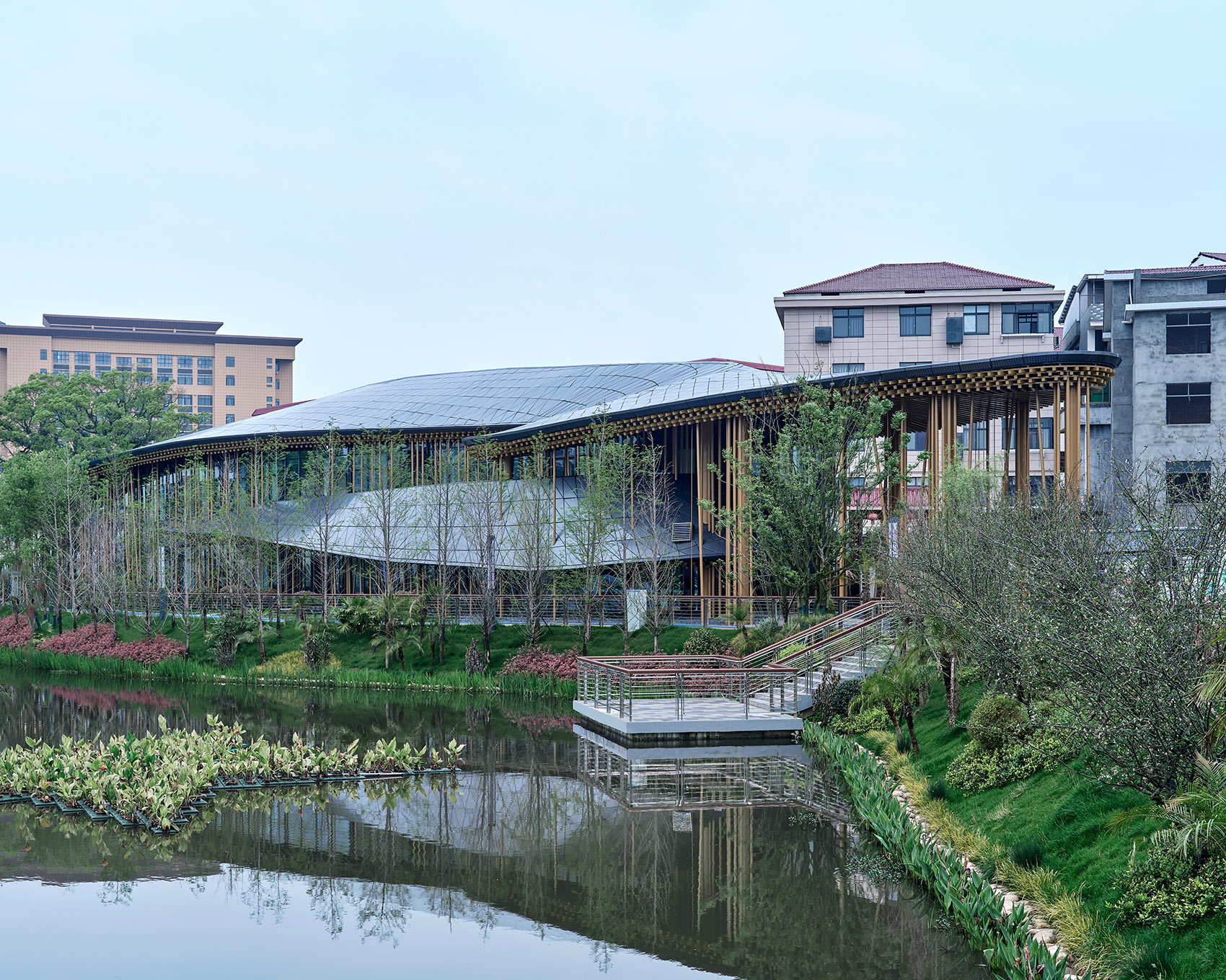 Wan ‘an Shikoutang Fish Culture Center by Oumoumou Studio, SJTU - 谷德设计网