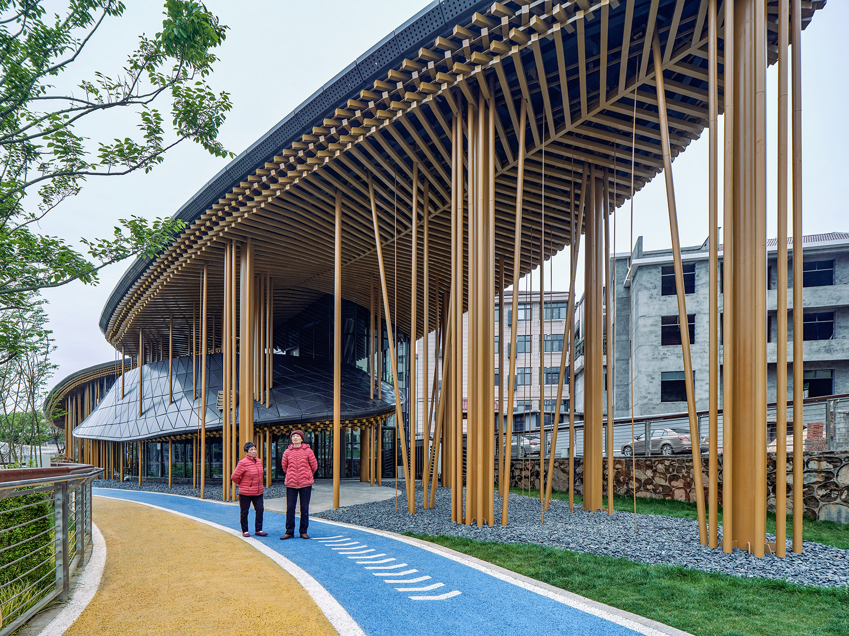 Wan ‘an Shikoutang Fish Culture Center by Oumoumou Studio, SJTU - 谷德设计网