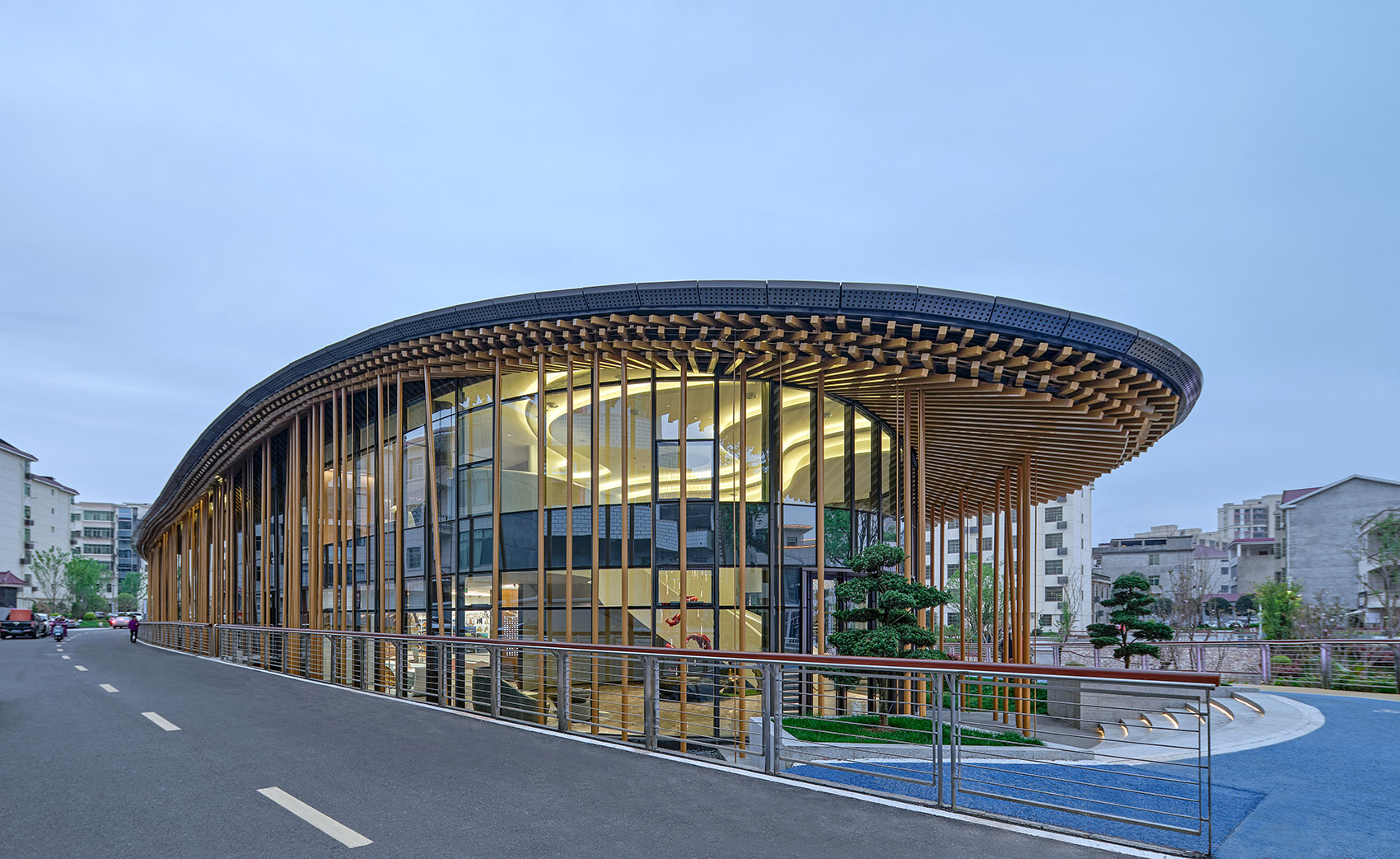 Wan ‘an Shikoutang Fish Culture Center by Oumoumou Studio, SJTU - 谷德设计网