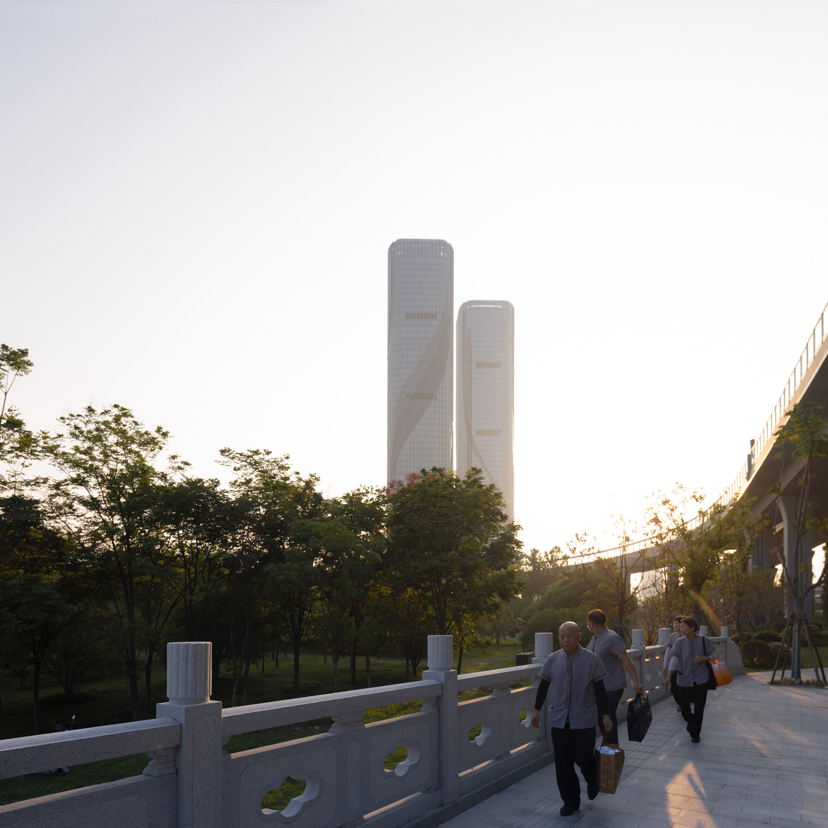 Hangzhou Shimao Wisdom Tower Super High-rise Urban Complex by Atelier ...