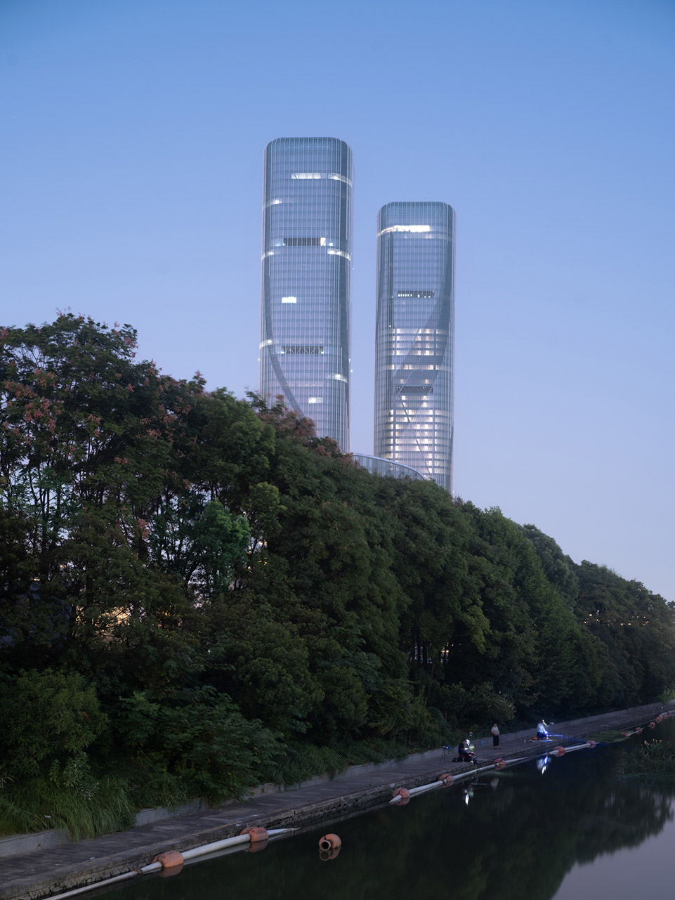 Hangzhou Shimao Wisdom Tower Super High-rise Urban Complex by Atelier ...
