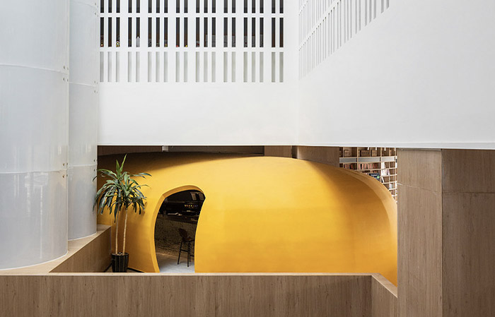 Xinhua Bookstore·Yuxi·Nie Er Book City, China by Poetic Design Office ...