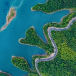 Qinglong Bay Lake Viewing Station, Sichuan-Tibet Route, South Anhui by ...