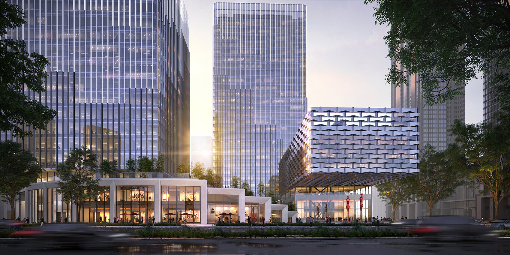 Chengdu Jiaozi Courtyard Towers, China by MVRDV - 谷德设计网