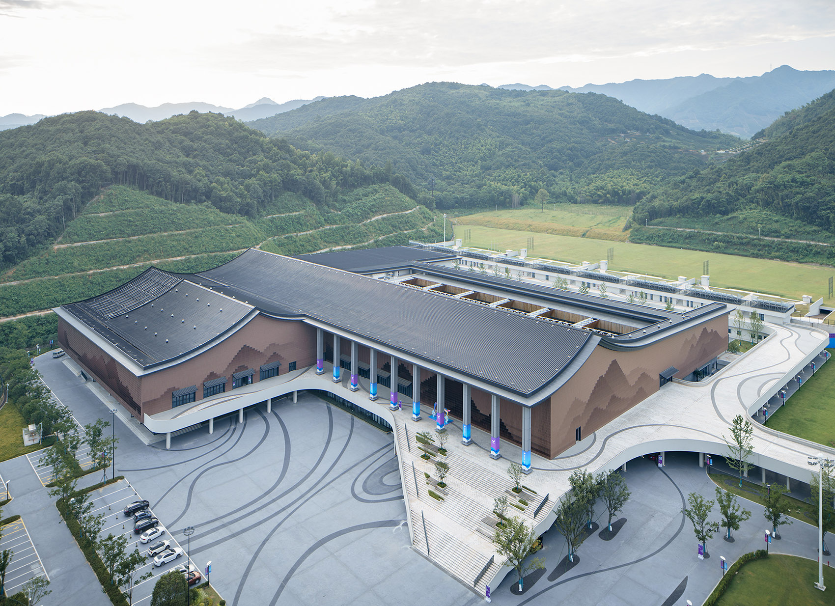 Fuyang Yinhu Sports Center, China by The Architectural Design ...