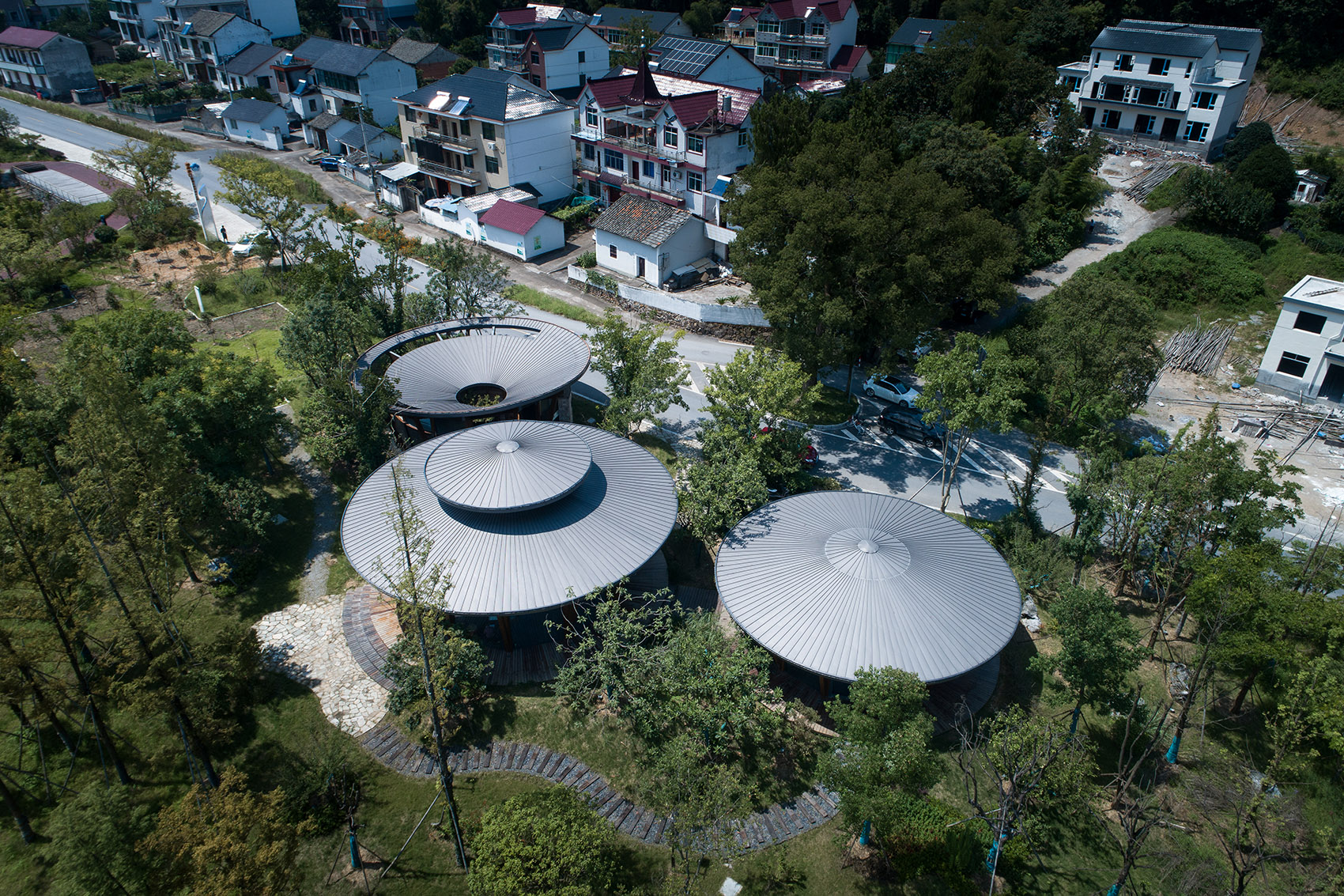 Service Station of Xin’an River Comprehensive Protection Project by ...