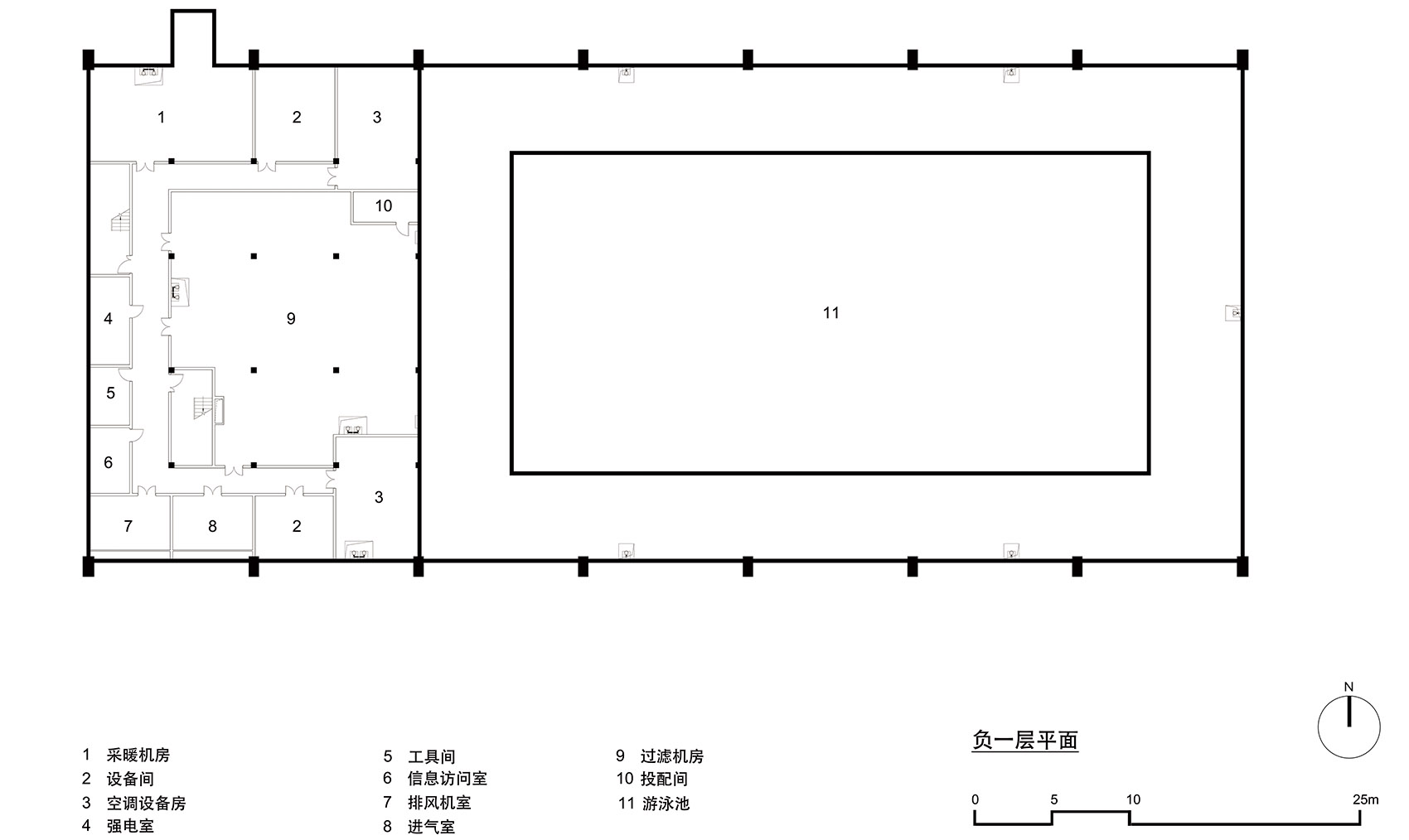 Natatorium of Southeast University by Zhou Qi Studio, Architects and ...
