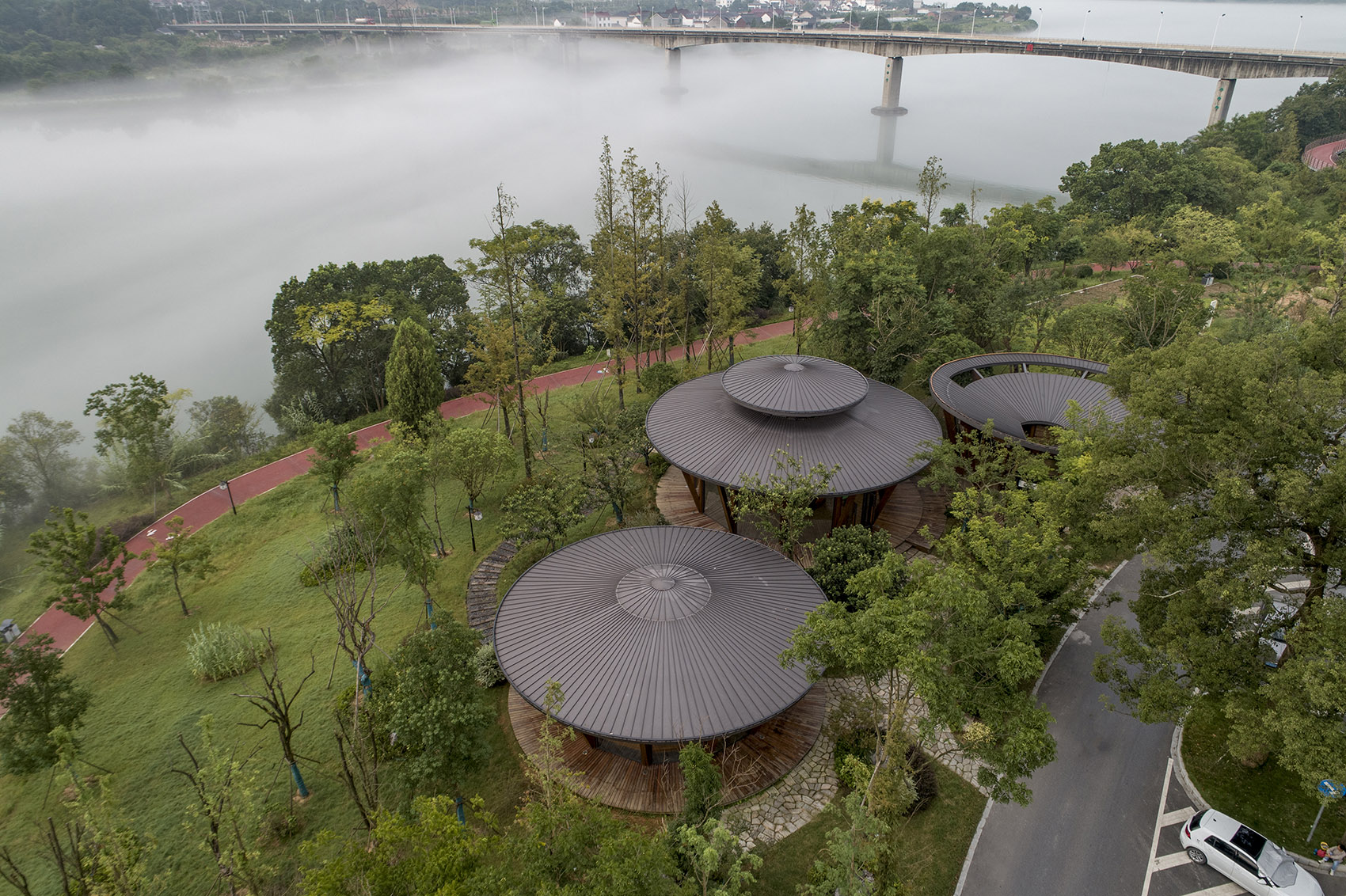 Service Station of Xin’an River Comprehensive Protection Project by ...