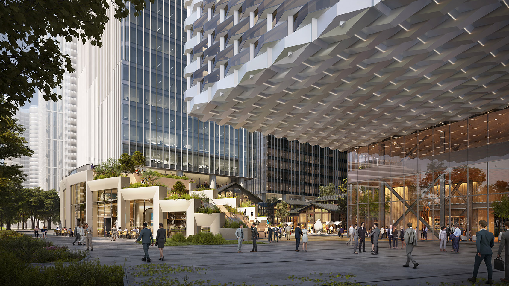 Chengdu Jiaozi Courtyard Towers, China by MVRDV - 谷德设计网