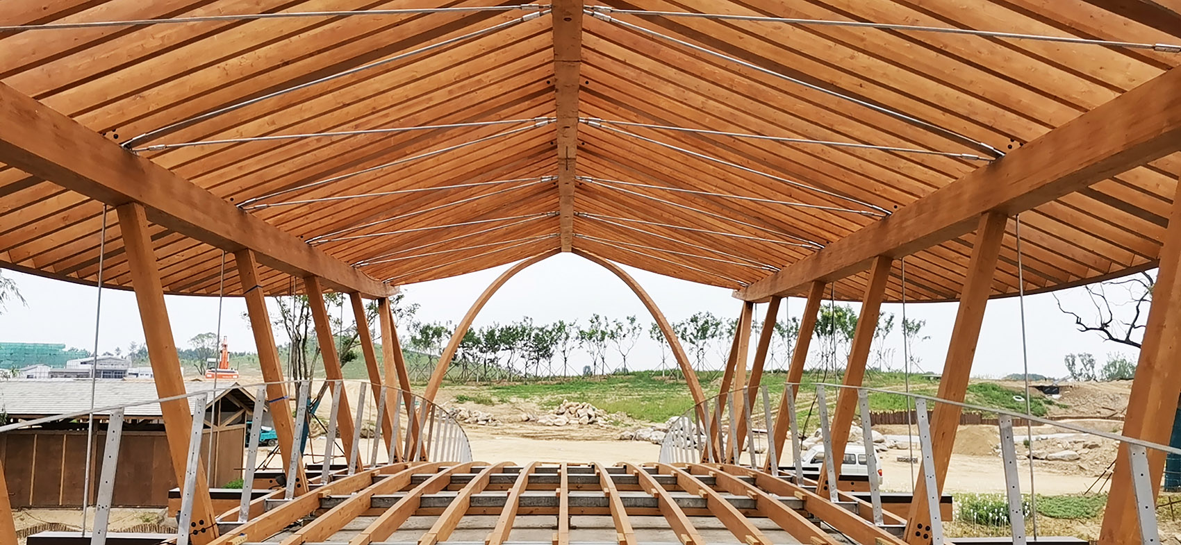 Floating Leaf Footbridge, China by HAI Architects - 谷德设计网